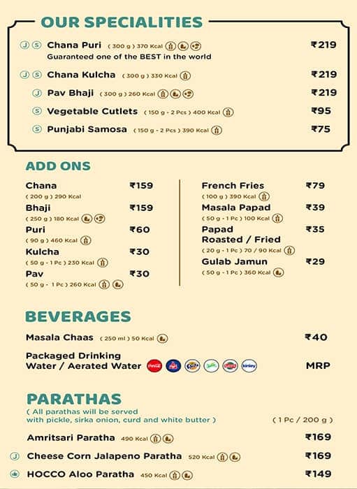 Menu of Hocco Eatery, Ghatlodia, Ahmedabad