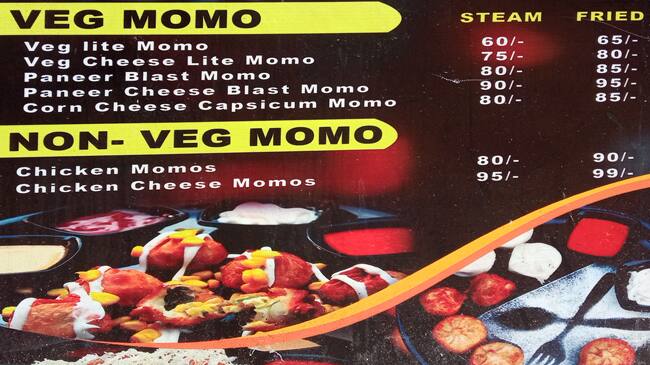 Menu of Momos King, Old Panvel, Navi Mumbai