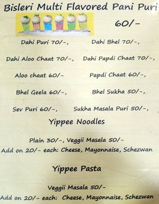 Menu of Guzzle Eat Drink, Powai, Mumbai