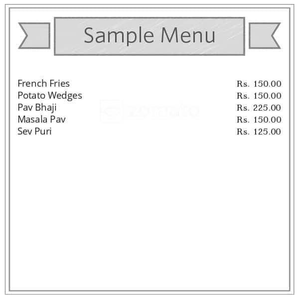 Menu of Le Farsan, C Scheme, Jaipur