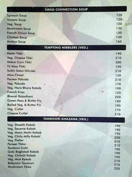 Menu at Swad Lunch & Dinner (Home made), Thane
