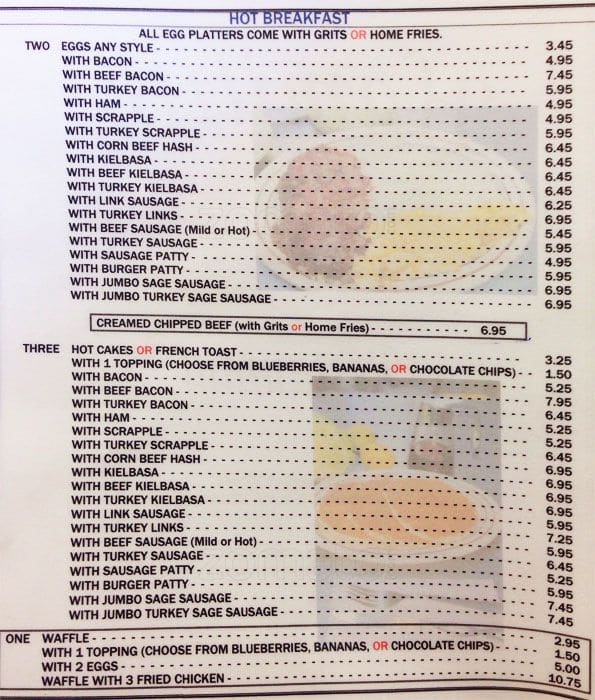 Hamilton Restaurant Menu, Menu for Hamilton Restaurant, Spruce Hill ...