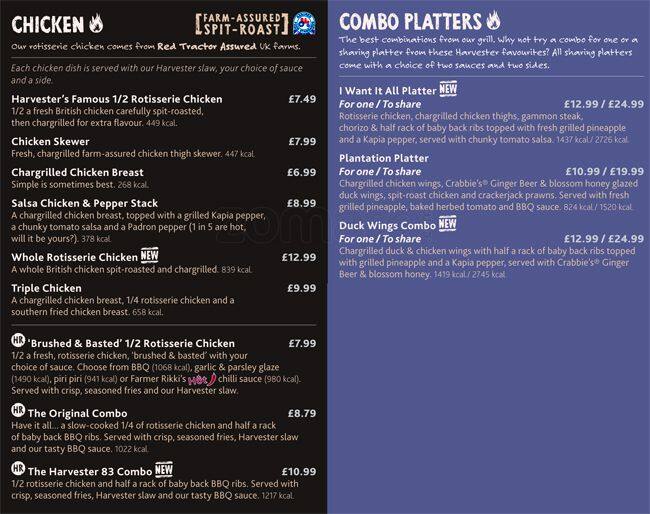 Menu at The Beehive pub & bar, Ilford, 147 Beehive Ln