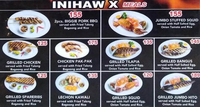 Inihaw Express Menu, Menu for Inihaw Express, Glorietta Complex, Makati ...