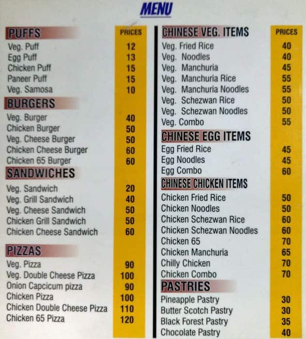 Tipsy Topsy Menu, Menu for Tipsy Topsy, Kukatpally, Hyderabad - Zomato