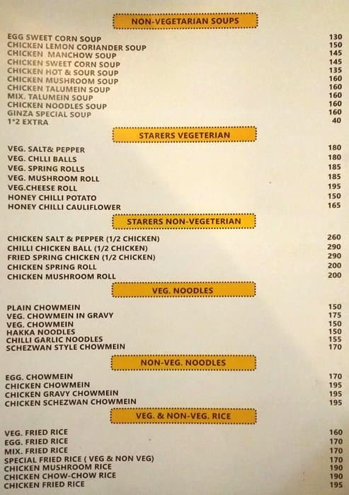 Menu at Kwality RESTAURANT, Chandigarh, Sco 40