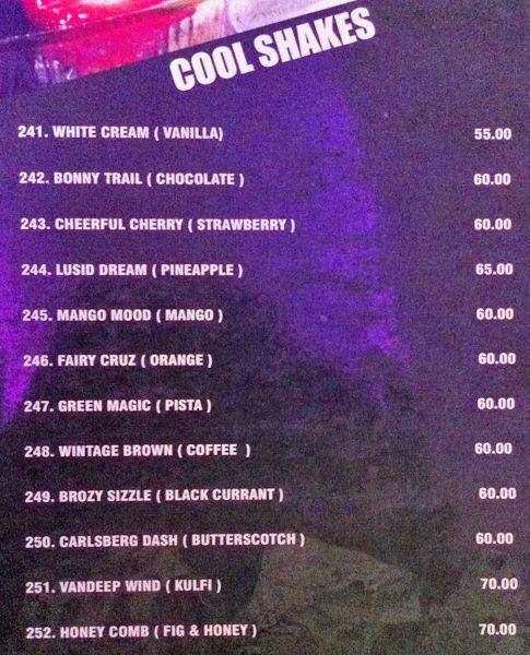 Igloo Menu, Menu for Igloo, Auroville, Puducherry - Zomato