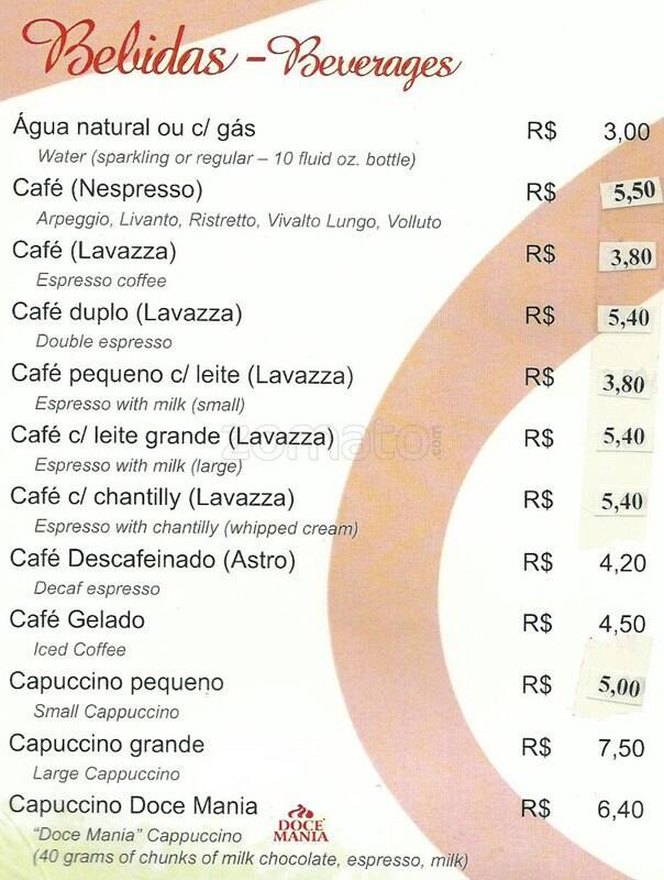 Menu em Doce Mania sobremesas, São Paulo, 22540 - Jurubatuba