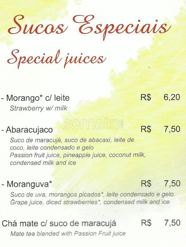 Menu em Doce Mania sobremesas, São Paulo, 22540 - Jurubatuba
