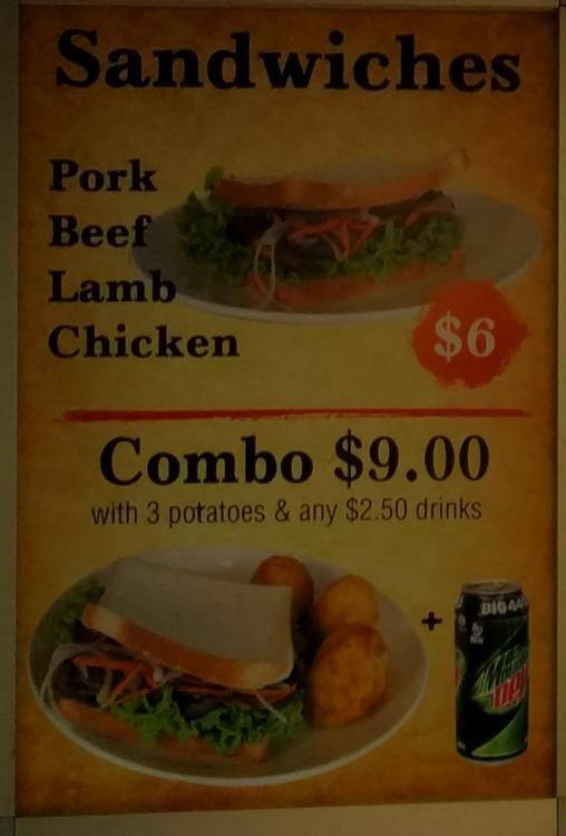 Carta del restaurante Country Roast, Auckland, Savill Dr