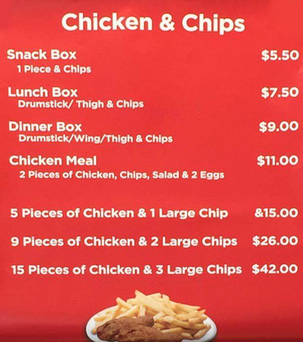 Menu at Mr Bun Petone cafe, Lower Hutt, 207 Jackson St