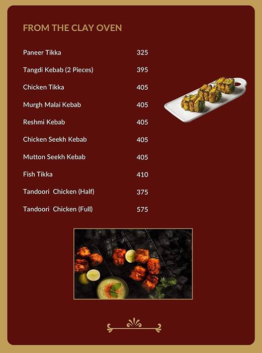 Menu at Hotel Sitara Grand - Miyapur, Hyderabad, Opposite Cine Town ...