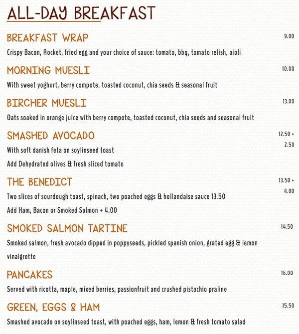 The Rusty Rabbit Menu, Menu for The Rusty Rabbit, Darlinghurst, Sydney ...