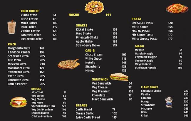 Menu of Espresso Love Cafe, Chinchwad, Pune
