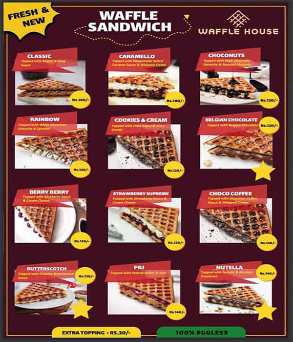 Waffle House Menu