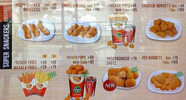 ABC - Absolutely Broasted Chicken Menu - Zomato