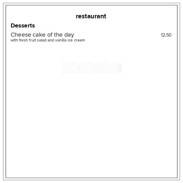 Menu at Stony River Country Diner restaurant, Okato