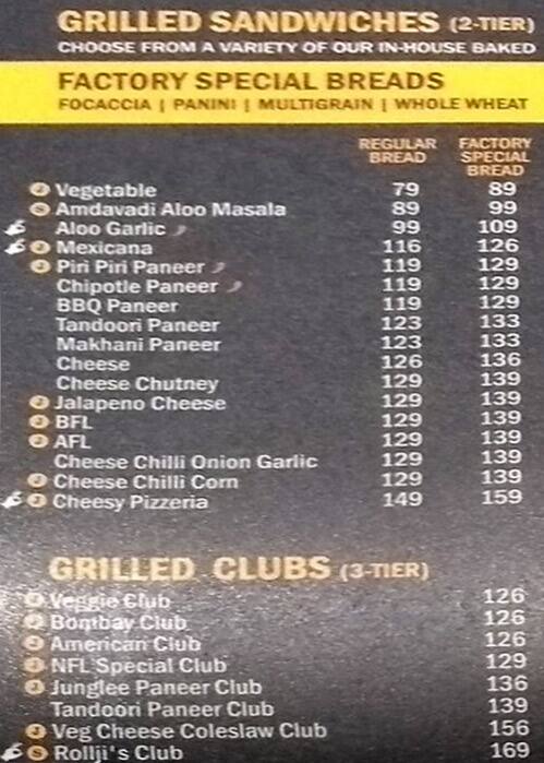 New Freeze Land Menu, Menu for New Freeze Land, Chandkheda, Ahmedabad ...