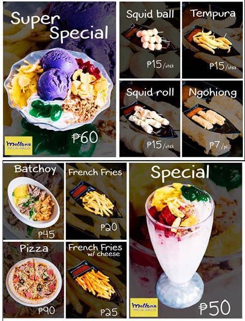 Melton's Halo Halo Menu, Menu for Melton's Halo Halo, Minglanilla, Cebu ...