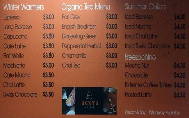 Menu at JAS Cafe and Bakehouse, Sefton Park