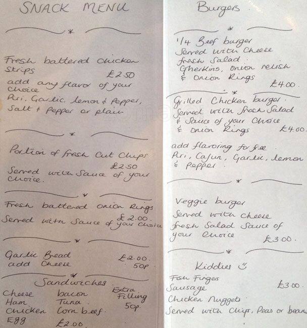 Menu at Hope pub & bar, London, 49 Norwood High Street