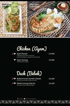 Menu at Warung Tekko restaurant, South Jakarta, Pasar Festival Mall ...