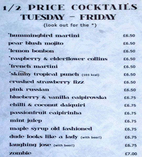 Hummingbird Menü, Hummingbird, City Centre, Glasgow için Menü - Zomato UK