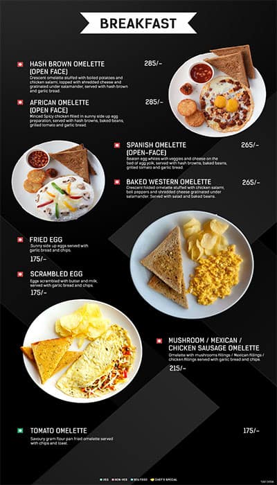 Menu of Cafe Peter, Hinjawadi, Pune