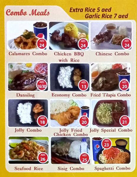 Menu of Jolly Tops, Dubai Investment Park, Dubai