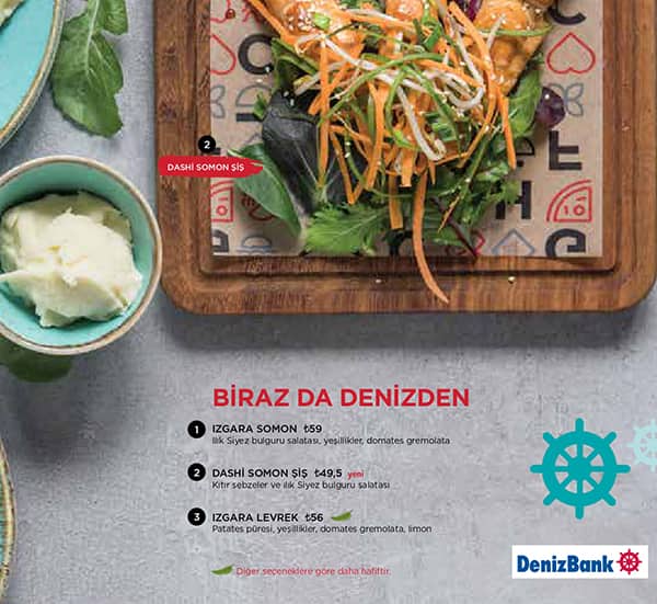 Menu at BigChefs Kavaklıdere, Ankara, İran Cd. No:35