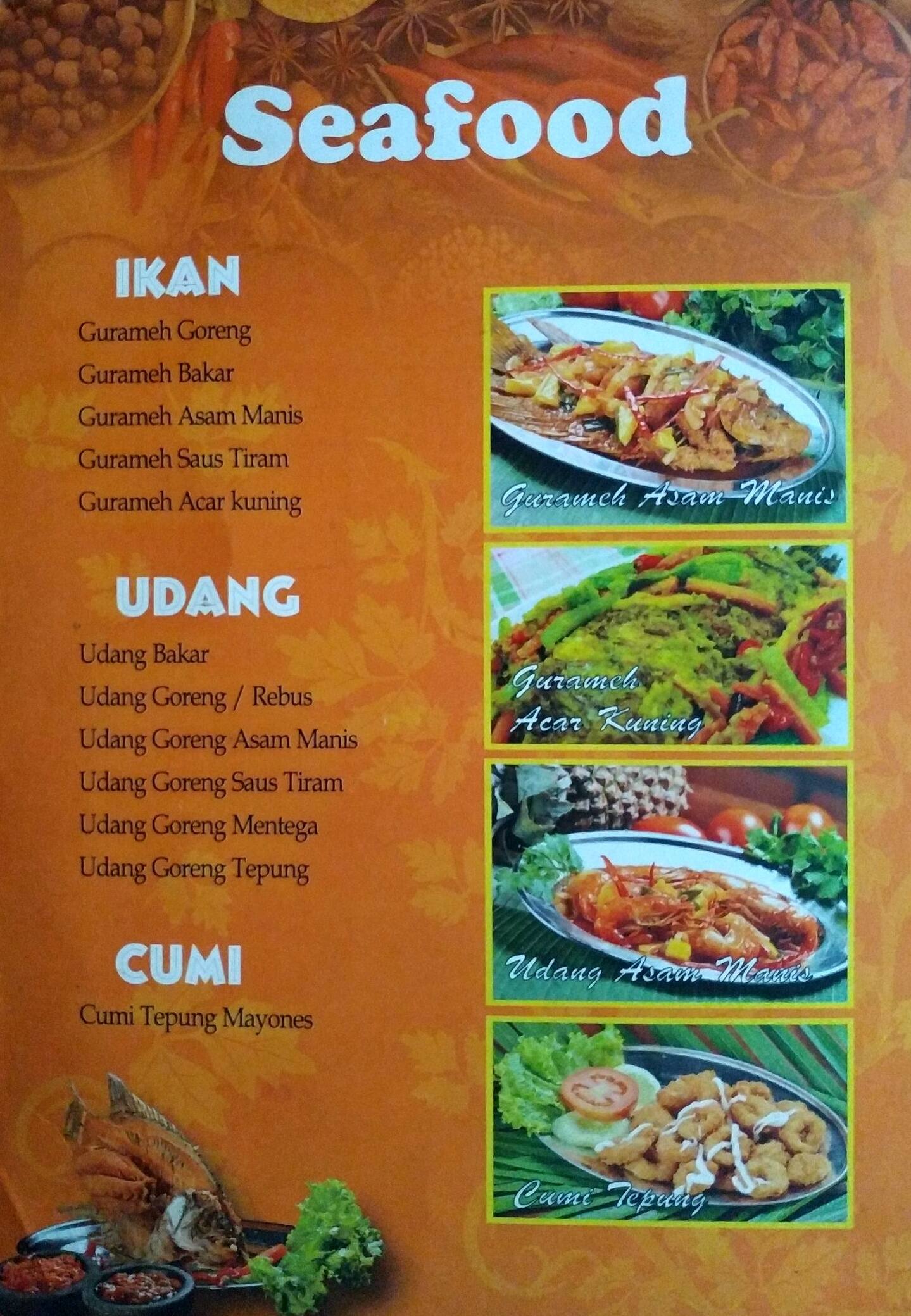 Menu at Pondok Sate Kambing Muda H. Paijo restaurant, Tangerang, Jl. W ...