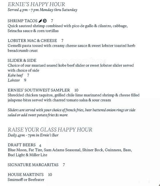 Menu at Legacy Grill pub & bar, Frisco