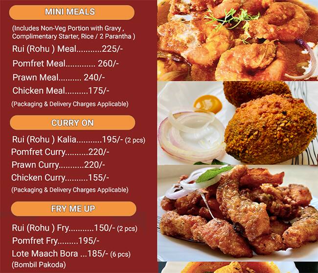 Menu of Bong Appetite Mumbai, Kandivali East, Mumbai