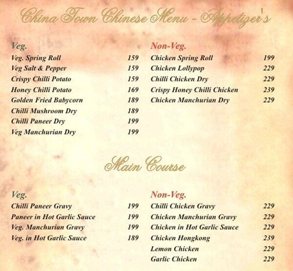 Menu at Moti Mahal Delux Tandoori Trail, Udaipur