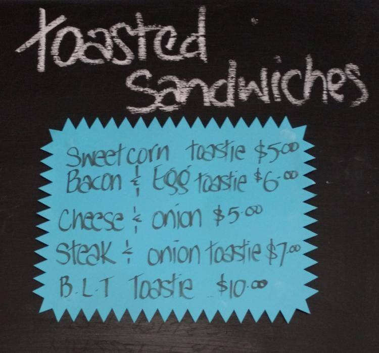 Menu at Mangere Bridge Tavern (The Wanderers Club), Auckland