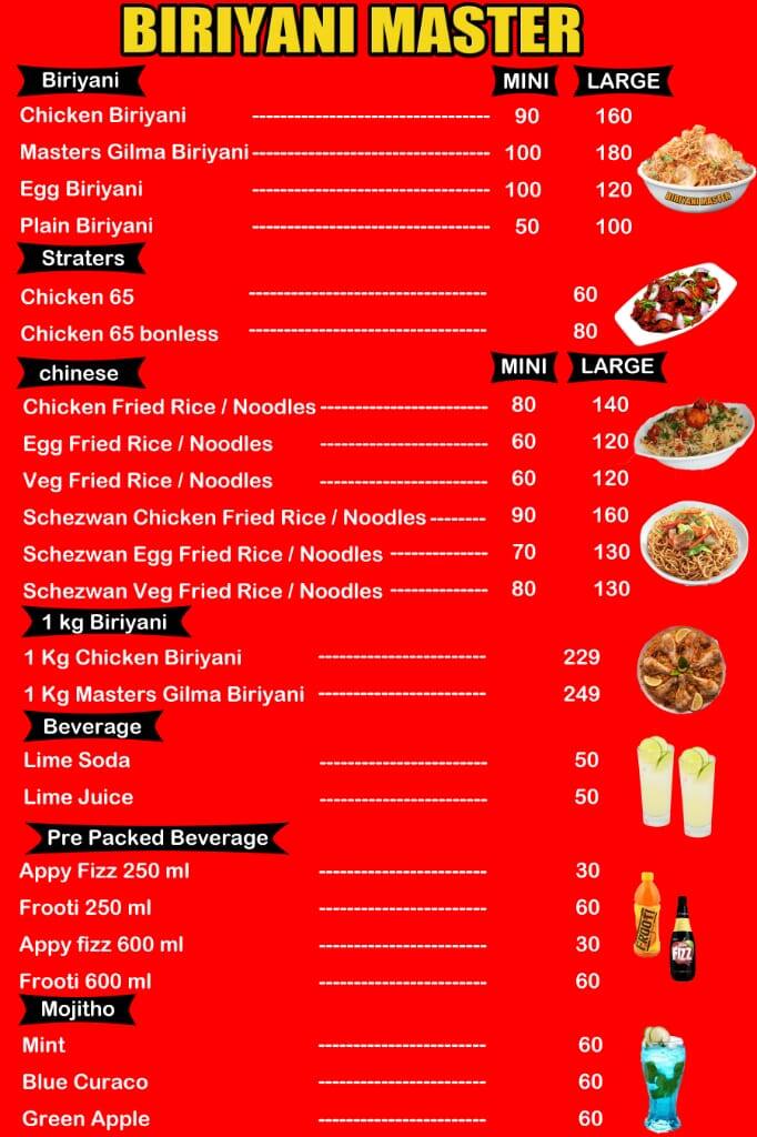 Menu at Love PIZZA, Madurai, 105