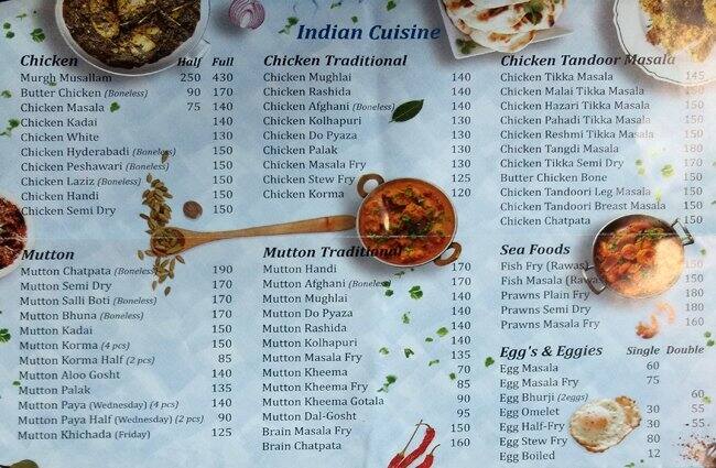 Cafe Simla Menu, Menu untuk Cafe Simla, Andheri Lokhandwala, Andheri ...