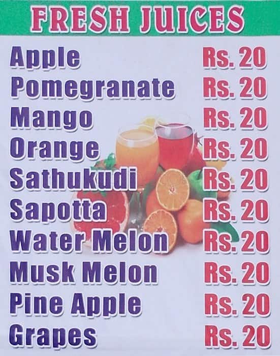 Menu at Iyengar Coffee Cafe, Chennai, Velachery Railway Staion