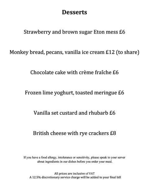 Menu at Maze Grill steakhouse, London, 79 Royal Hospital Rd