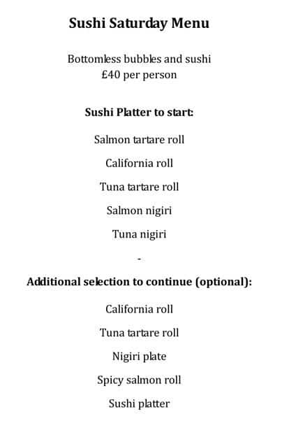 Menu at Maze Grill steakhouse, London, 79 Royal Hospital Rd