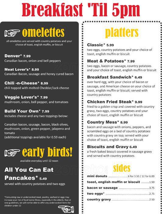 Menu at Ten Pin Tap pub & bar, Kirkland