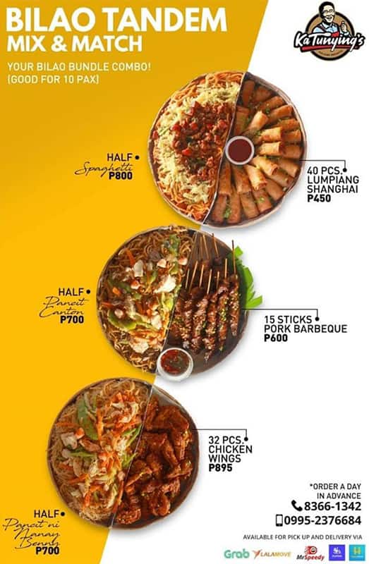 Ka Tunying's Cafe Menu Price - kumain kabisaya