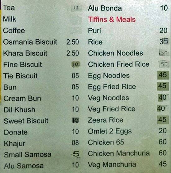 Cafe 123 Menu, Menu for Cafe 123, Kacheguda, Hyderabad - Zomato