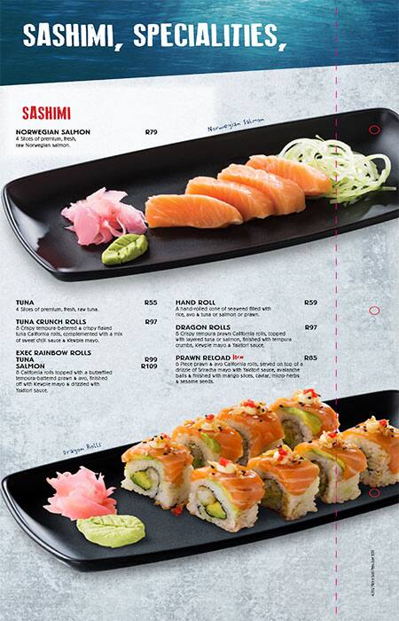 Menu at John Dory's Riverside Mall Nelspruit restaurant, Nelspruit ...