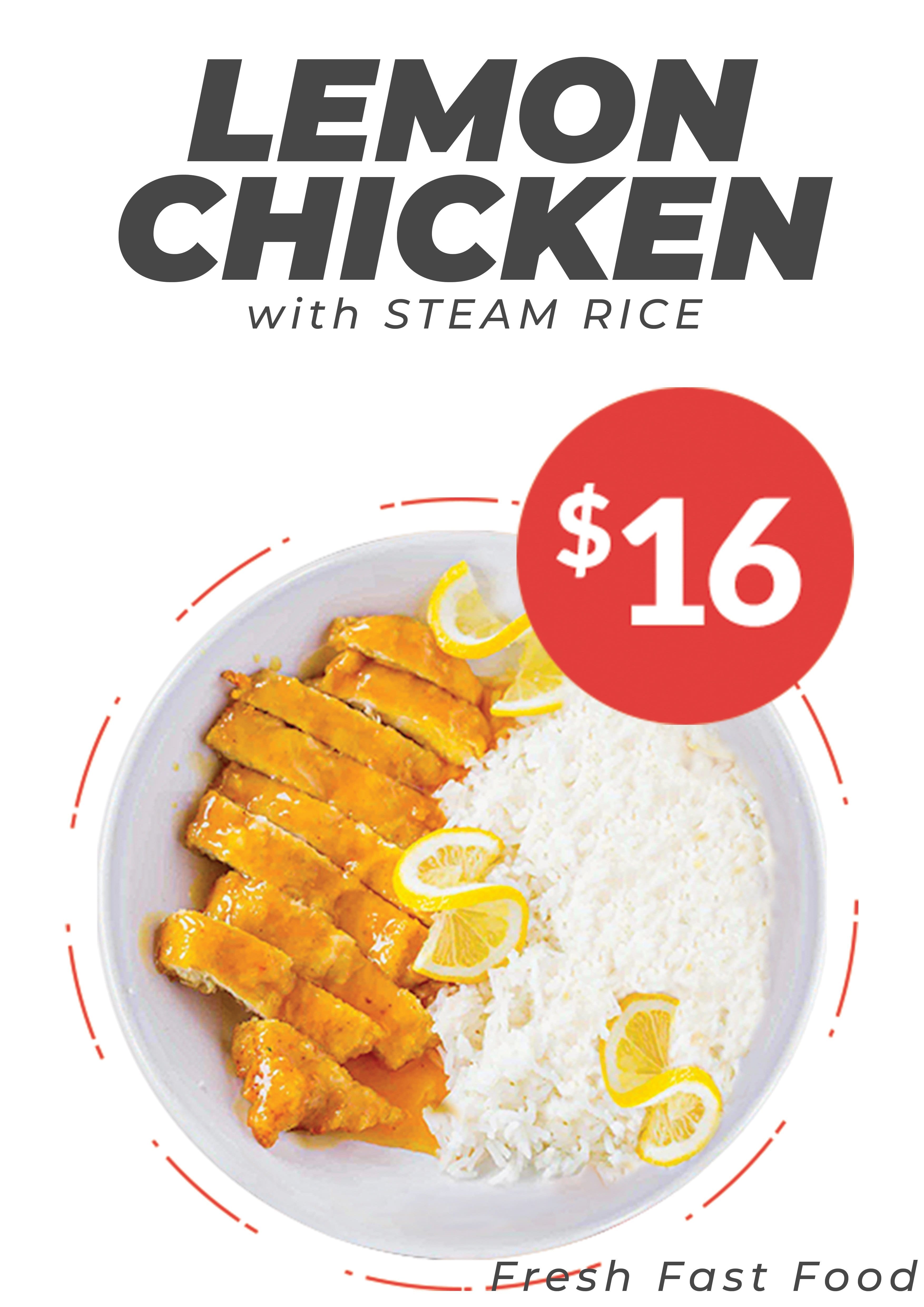 Menu at Fresh Fast Food, Porirua