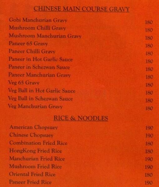 Menu at Puranmal, Ahmedabad, Law Garden Cross Road