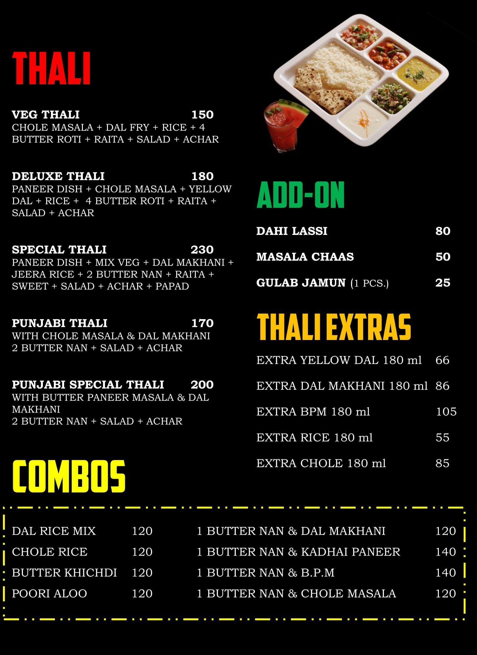 Menu of Icy Spicy Restaurant & Cafe, Anand Nagar, Gwalior