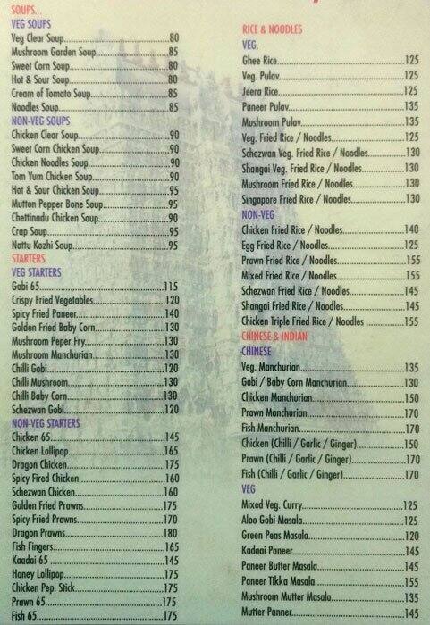 Madurai Sri Devar Hotel Menu, Menu for Madurai Sri Devar Hotel, Ekkaduthangal, Chennai - Zomato