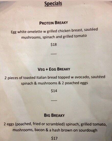 Mio Bar & Cafe Menu, Menu for Mio Bar & Cafe, CBD, Sydney - Urbanspoon ...