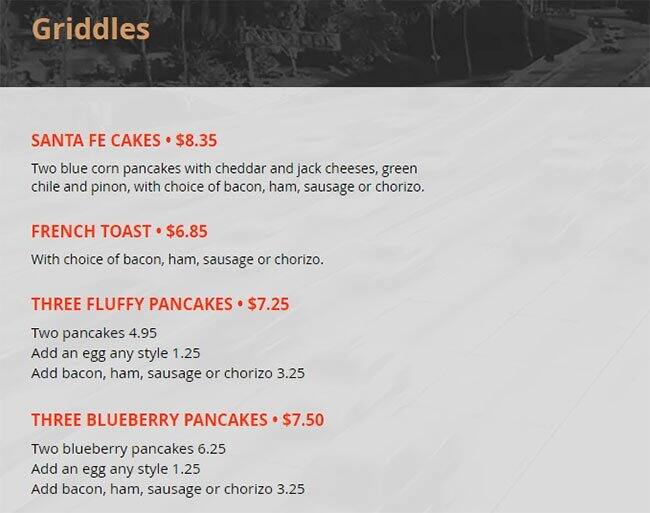 Menu at Hello Deli restaurant, Albuquerque, 7600 Jefferson St NE